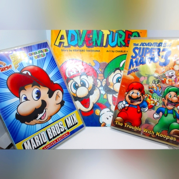 Nintendo | Other | Vintage Super Mario Bros Deal 2 Dvds And | Poshmark